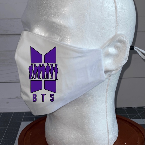 Hand Crafted | Accessories | Bts Face Mask | Poshmark